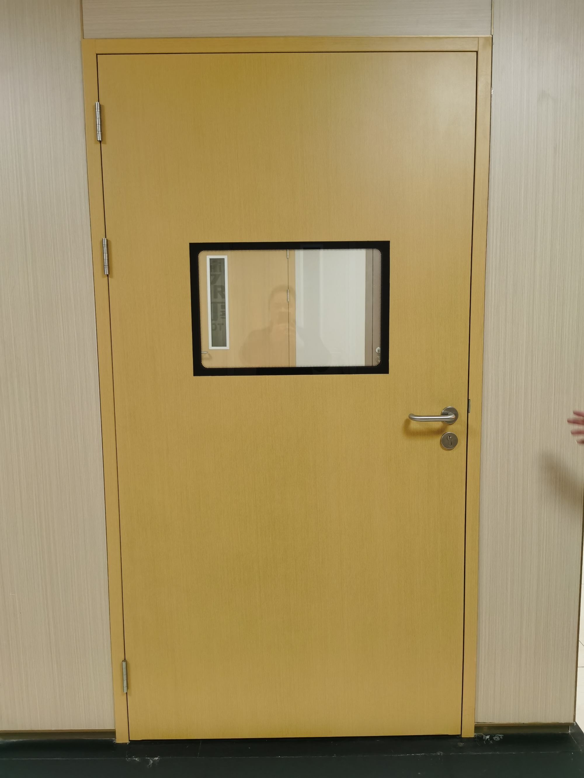 GMP Clean Operating Room Metal Cleanroom Medical Office Automatic Door ...